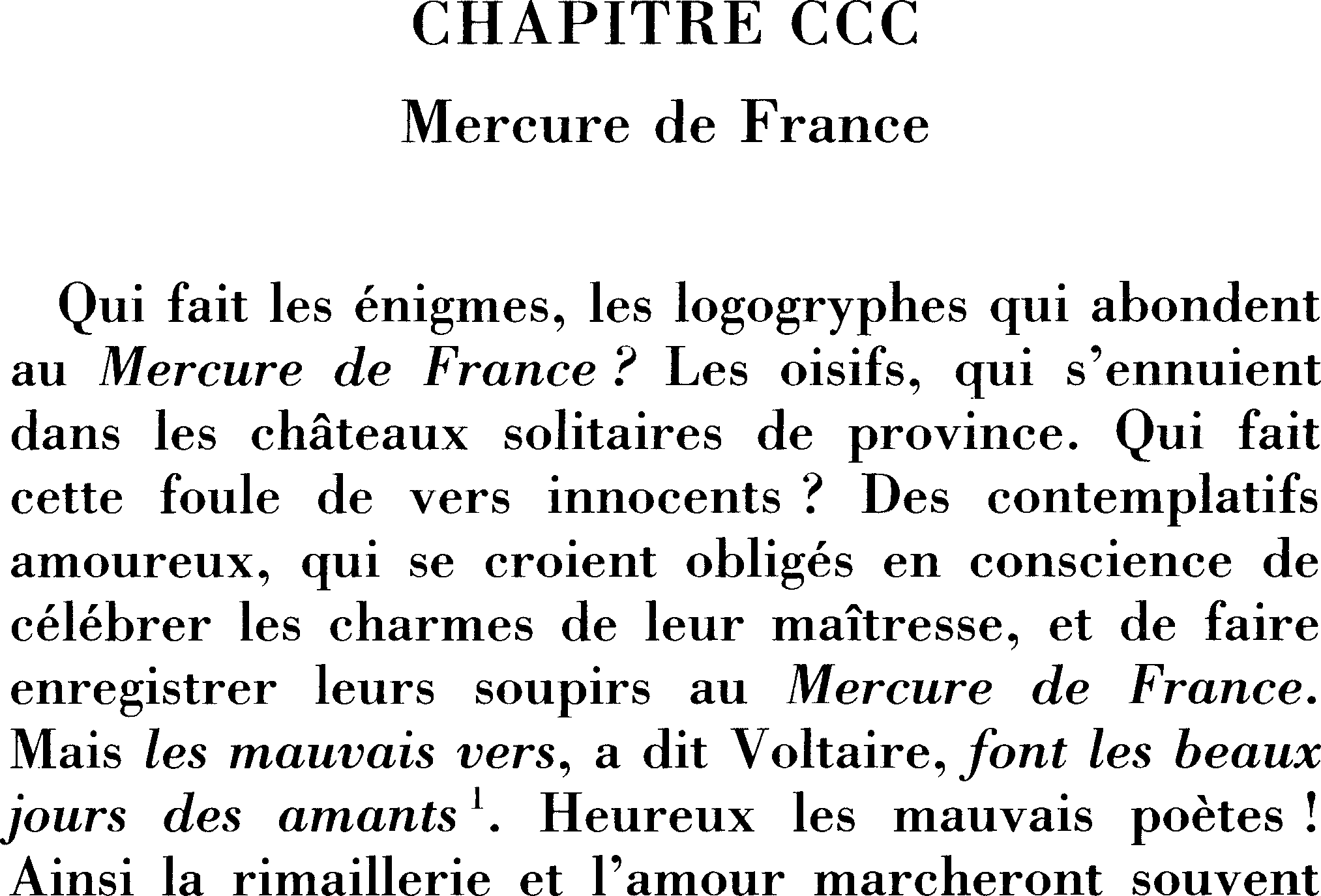 Trois siècles de Mercure de France – Léautaud